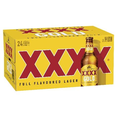 Xxxx Gold Bottle 375ml 24 Pack Storefront En