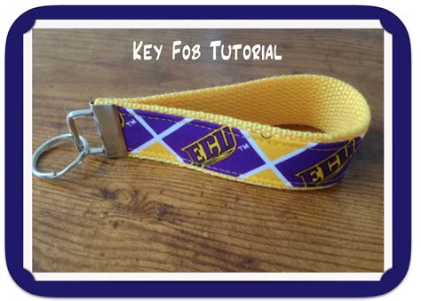 Sew Spoiled Key Fob Tutorial