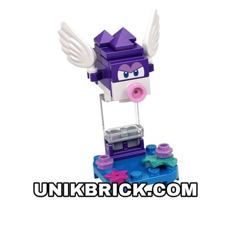 Lego Super Mario Spiny Cheep Cheep Unik Brick