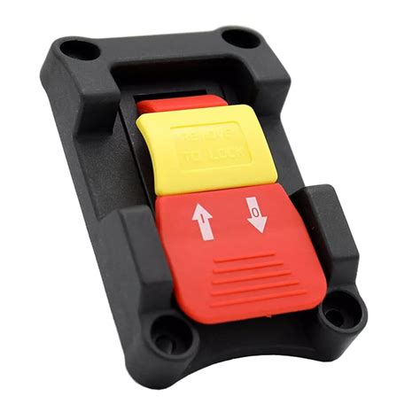 20a Locking Key Switch For Electric Hand Tools 4 Pins Dpdt Pushbutton