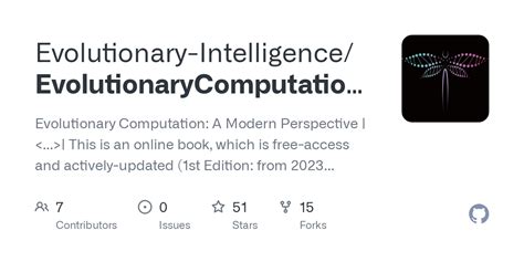 Github Evolutionary Intelligenceevolutionarycomputation A Modern