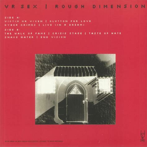 Vr Sex Rough Dimension Vinyl At Juno Records
