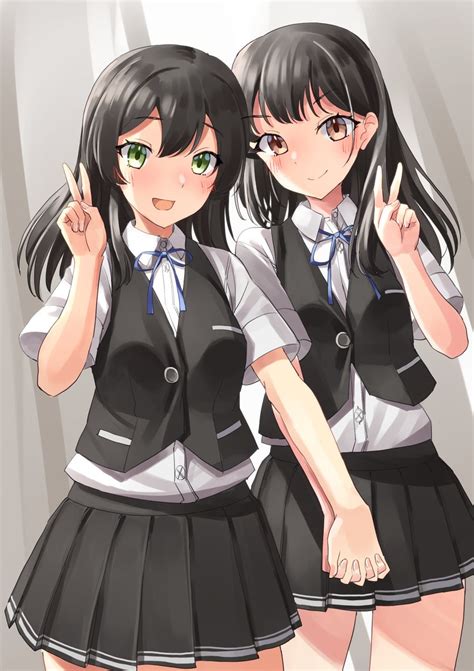 Oyashio Hayashio Oyashio Kai Ni And Hayashio Kai Ni Kantai Collection Drawn By Mayura
