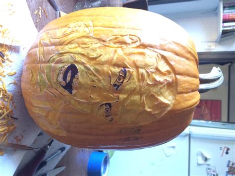 Voldemort Pumpkin Carving Harry Potter Vs Voldemort Pumpkin Carving