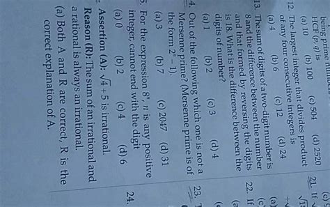 The Sum Of Digits Of A Two Digit Number Is 8 And The Difference Between T