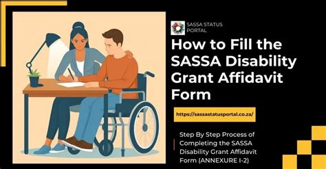 How To Complete The SASSA Disability Grant Affidavit Form