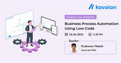 Kovaion Consulting On Linkedin Webinar Webinaralert Workflow