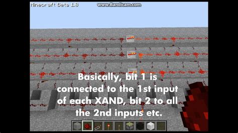 Minecraft Binary To Decimal Tutorial Youtube