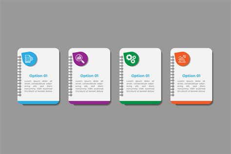 Celendar Style Vector Eps Infographic Element Design With 4 Option Png