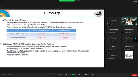 Vector Like Quark T Search And Status Of Cms Hgcal Module Assembly