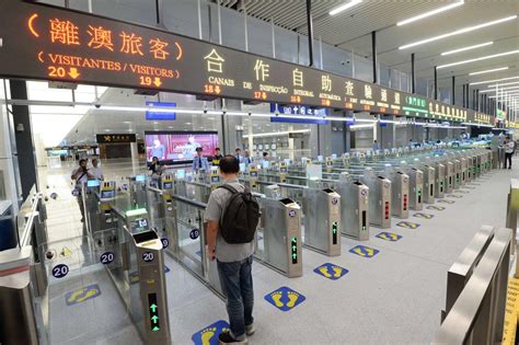 港珠澳大橋開通兩個月 珠海口岸出入境人次逾290萬 澳門力報官網