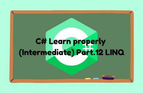 C 제대로 배우기 중급 Part12 Linq 강의 유용한it학습 인프런