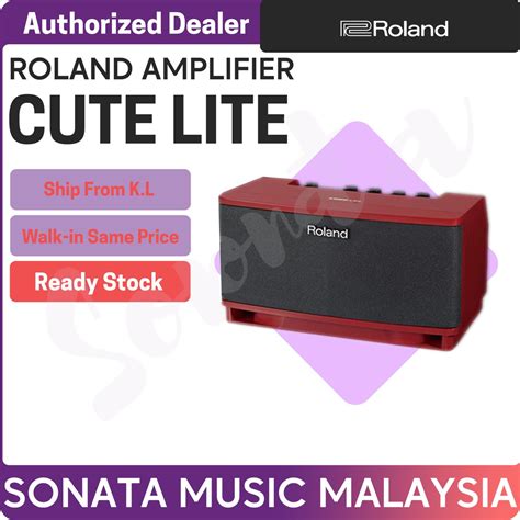 Roland Cube Lite 10 Watt 3x3 Stereo Guitar Combo Amplifier Red Cube