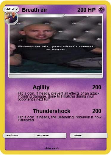 Pokémon Breath Air Agility My Pokemon Card