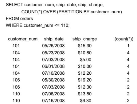 GBae 8s SQL 指南语法 4 数据类型和表达式 4 8 OLAP window 表达式 40 墨天轮