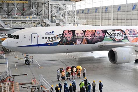 Third Ana Aircraft With Demon Slayer Livery To Take Off On 3 October