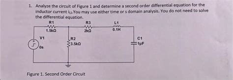 Solved 1 Analyze The Circuit Of Figure 1 And Determine A