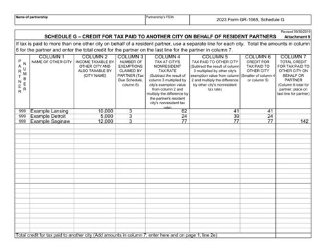 Form Gr 1065 2023 Fill Out Sign Online And Download Printable Pdf