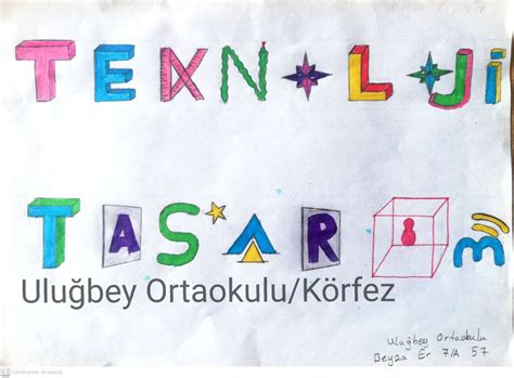 ÖĞrencİlerİmİze Aİt Teknolojİ Ve Tasarim Kapak Tasarimlari Uluğbey