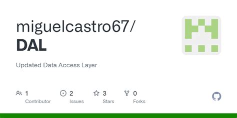 github miguelcastro67 dal updated data access layer
