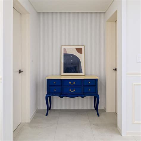 의정부시 장암동아아파트 인테리어 클래식 디테일과 폴딩도어로 홈카페 분위기의 49평 Lx Zin