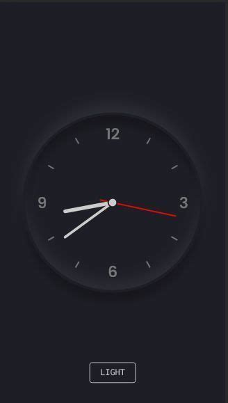 Simple Analog Clock Ui Made With Html Css And Javascript In 2024 Iphone Wallpaper Clock