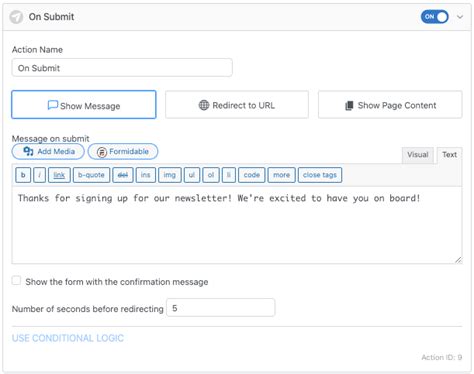 How To Display A Success Message In Wordpress [3 Steps ]