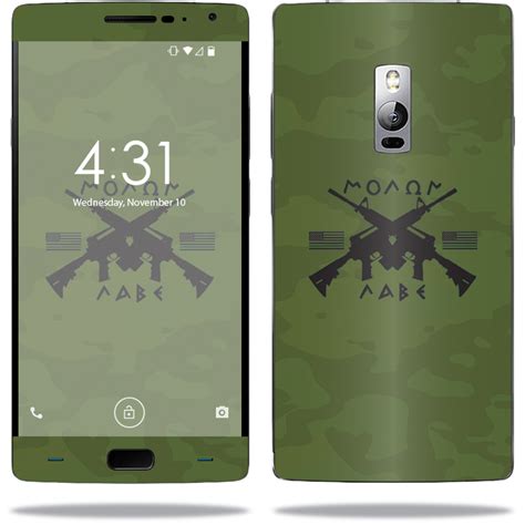 Skin Decal Wrap Compatible With Oneplus Sticker Design Molon Labe Walmart Com