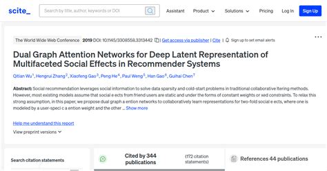 Dual Graph Attention Networks For Deep Latent Representation Of