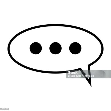 채팅 벡터 아이콘입니다 연설 거품 코멘트 대화 기호입니다 벡터 일러스트레이션 Brand Name Online Messaging