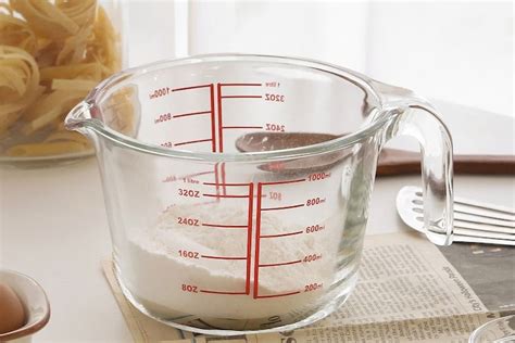 베이킹용품 내열강화유리 손잡이 계량컵 1l 1000ml 오늘의집 쇼핑