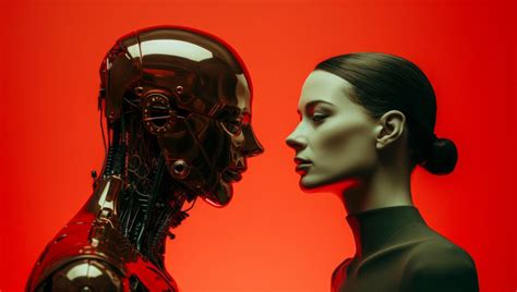 Robot Performing Human Job Ai Generated Image