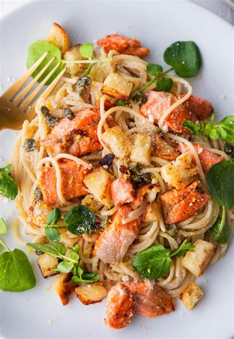 Salmon Spaghetti Rasa Malaysia