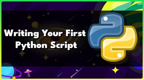 Writing Your First Python Script - YouTube