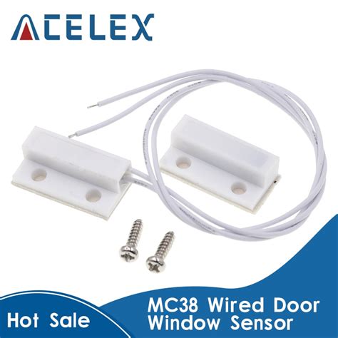 Sensor De Ventana Y Puerta Con Cable Sistema De A Grandado
