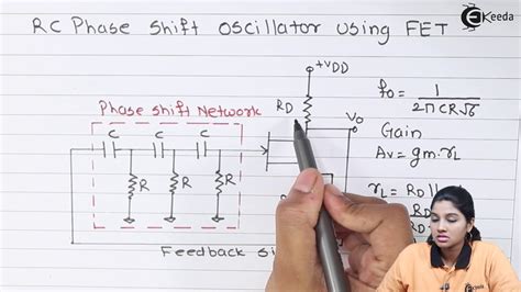 RC Phase Shift Oscillator Using FET - Oscillators in Basic Electronics - Basic Electronics - YouTube