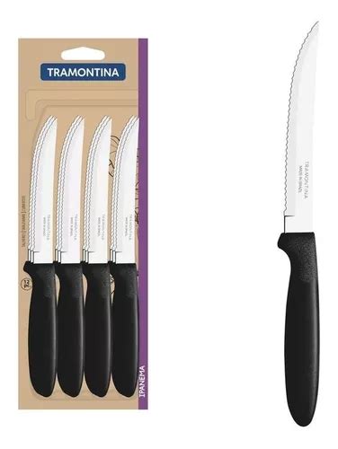 Set De Cuchillos Para Carne Asado X 12 Pzas Tramontina Cuotas Sin