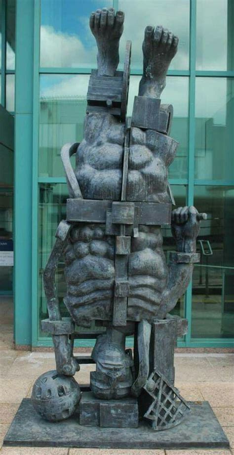 Eduardo Paolozzi Statue Eduardo Paolozzi Sculpture Art