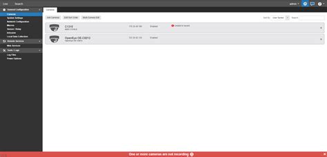 Adding The Axis C1310 E Network Horn Speaker To Apex Server Software