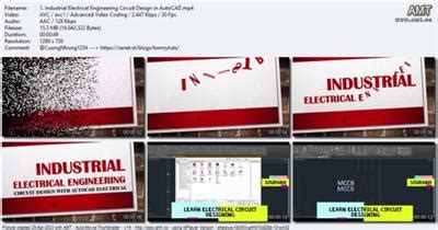 Industrial Electrical Engineering Circuit Design In AutoCAD