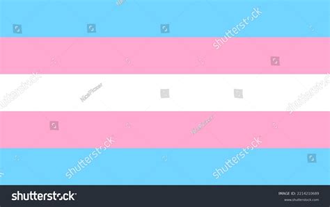 Transgender Flag Sexual Diversity Rainbow Colors เวกเตอร์สต็อก ปลอด