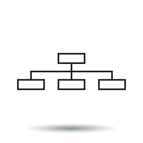 Structure Simple Flat Icon Vector Illustration On White Background