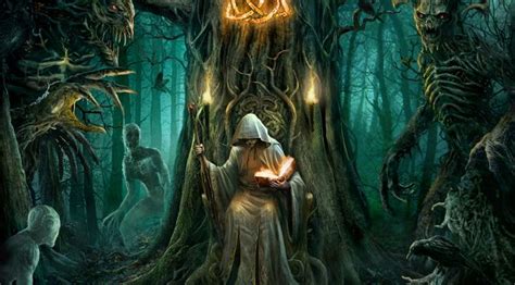 Resultado De Imagen Para Druida Fantasy Art Fantasy Artwork Dark