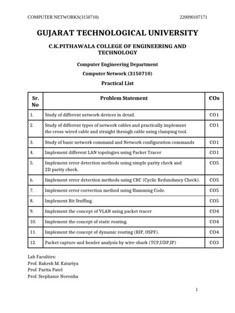 Cn Practicallist 2024 2025 Pdf Computer Network Science And Mathematics