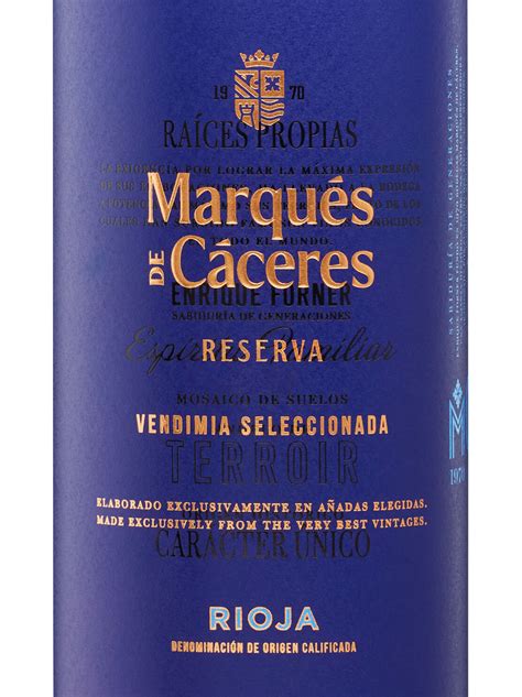 Reserva Bodegas Marqués De Cáceres