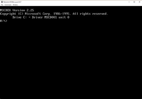 New To Dos And Dosbox Wanting To Install Windows 95 But Stuck On This Screen R Dosbox