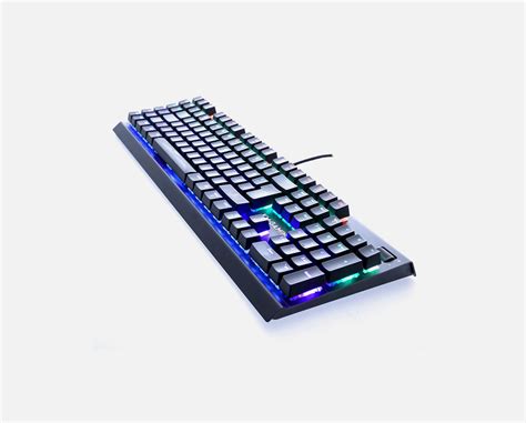 K-GK2 Pro mech. RGB Tastatur – Cherry MX Silent Red Switches – KM-Gaming
