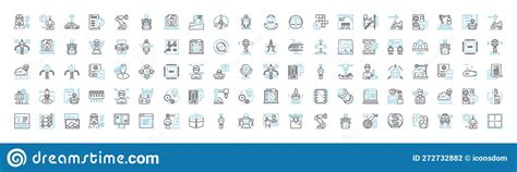 3d Modeling Vector Line Icons Set 3d Modelling Modeling Designs Rendering Animation