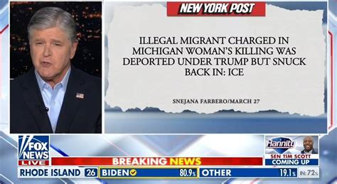Hannity Bidens Border Bloodbath Is Reaching Every Corner Of America