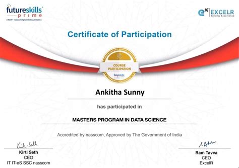 Ankitha Sunny On Linkedin Datascience Analytics Nasscom